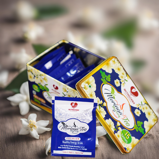 Moringa Morning Premium Tea (25 Tea Bags) - Helps with Digestion, Immu ...